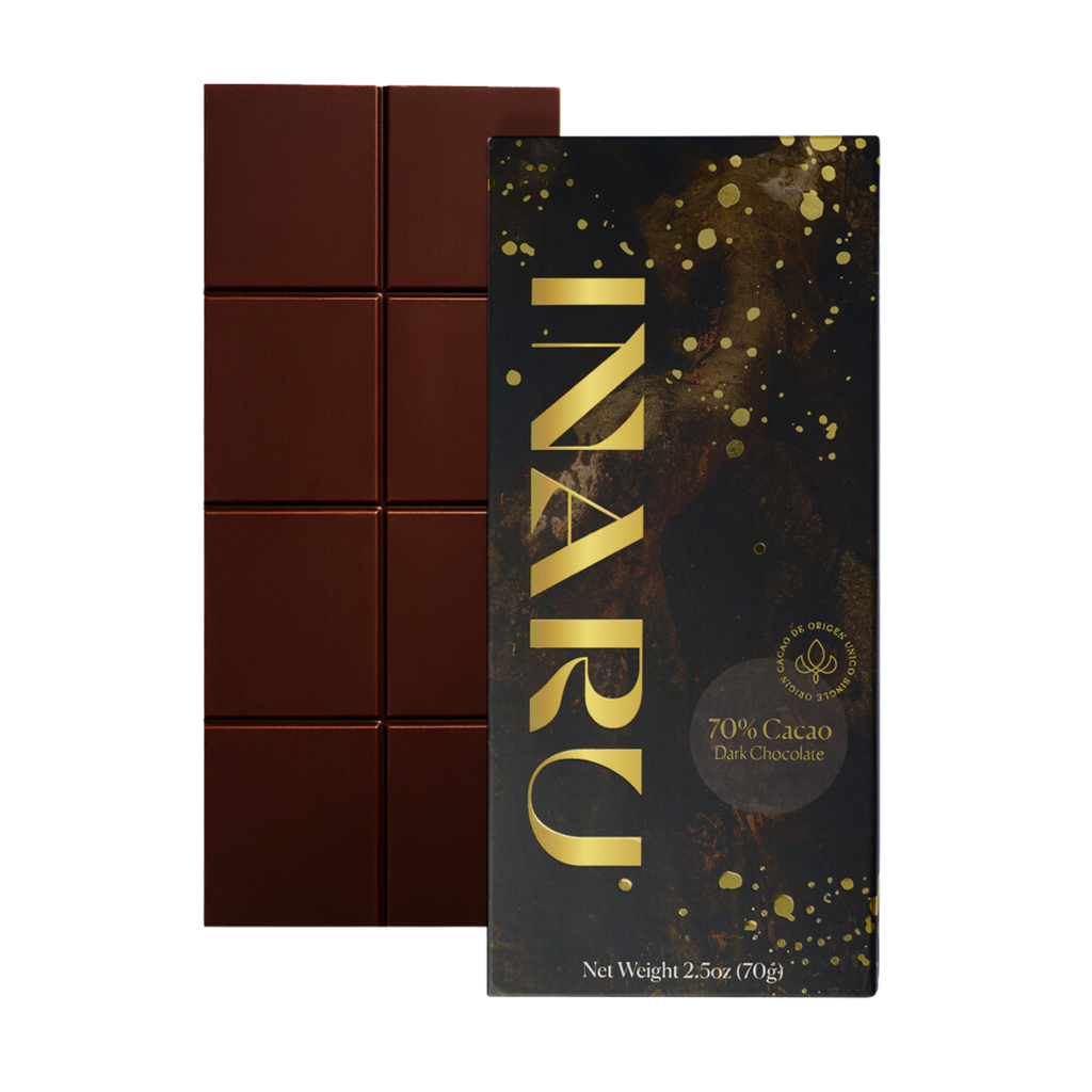 70% Dark Chocolate Bar – Inaru Valley