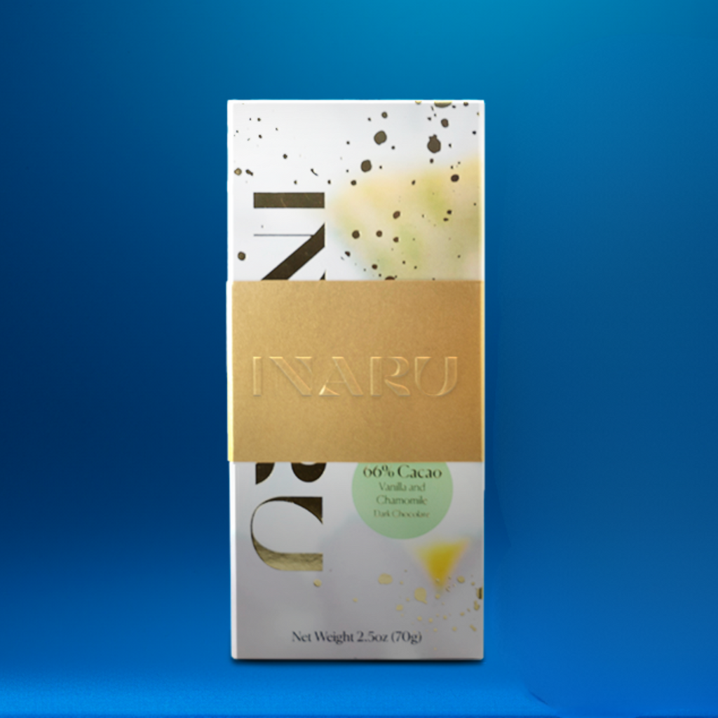 66% Vanilla and Chamomile Dark Chocolate 3 Bar Bundle – Inaru Valley